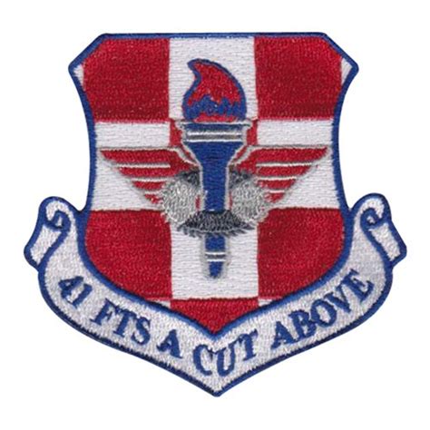 41 Fts Buzzsaw Aetc 3 Inch Patch 41st Flying Training Squadron Patches