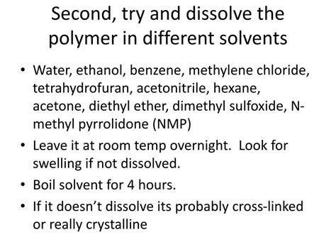 Ppt Characterizing Polymers Powerpoint Presentation Free Download Id5384517