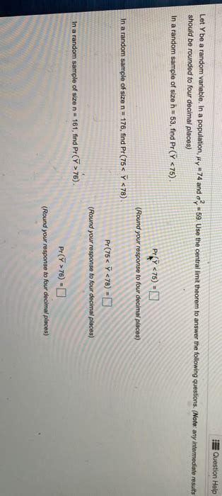 solved question help let ybe a random variable in a
