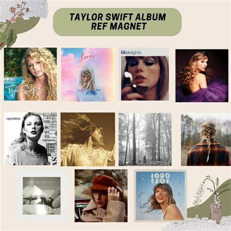 Taylor Swift Album Ref Magnet Shopee Philippines