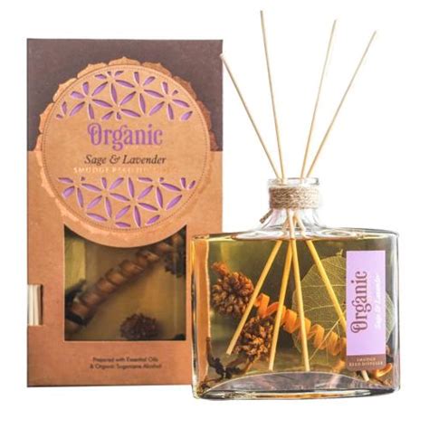 Reed Stick Diffuser In Flat Bottle Organic Goodness Sage Lavender Ml