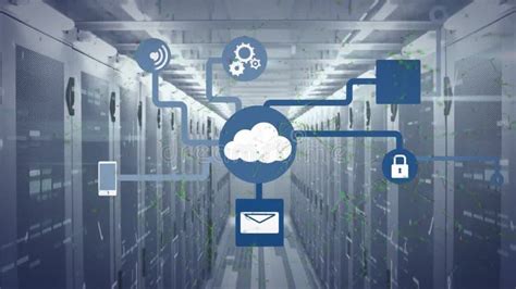 Animation Of Application Icons Forming Flow Chart And Lines Moving Over