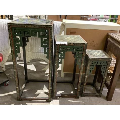 3 Piece Nesting Table Set Able Auctions