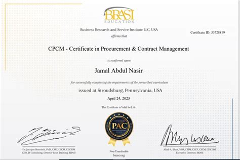 Jamal Abdul Nasir Cscp Cscm™ On Linkedin Procurement