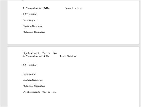 Solved 1 Molecule Or Ion Co2 Lewis Structure Axe