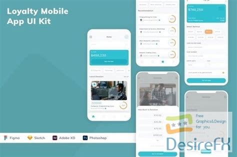 Download Loyalty Mobile App Ui Kit Desirefxcom