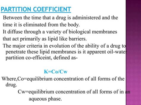 Physicochemical And Biological Properties Of Sustained Release Formulations Pptx