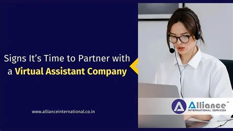 Signs Its Time To Partner With A Virtual Assistant Company