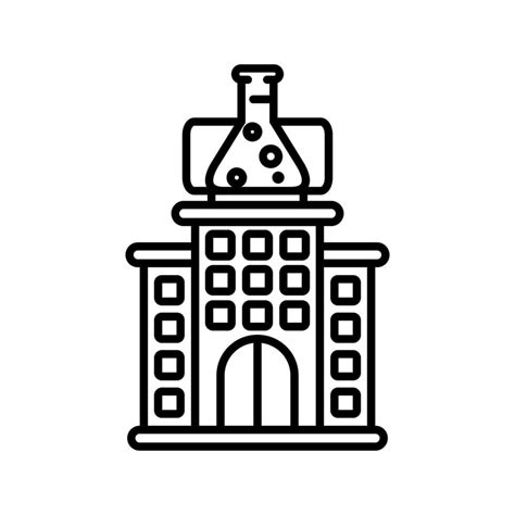 Research Center Vector Icon 12694937 Vector Art At Vecteezy