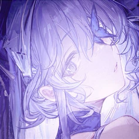 Purple Pfp Character Art Anime Purple Aesthetic