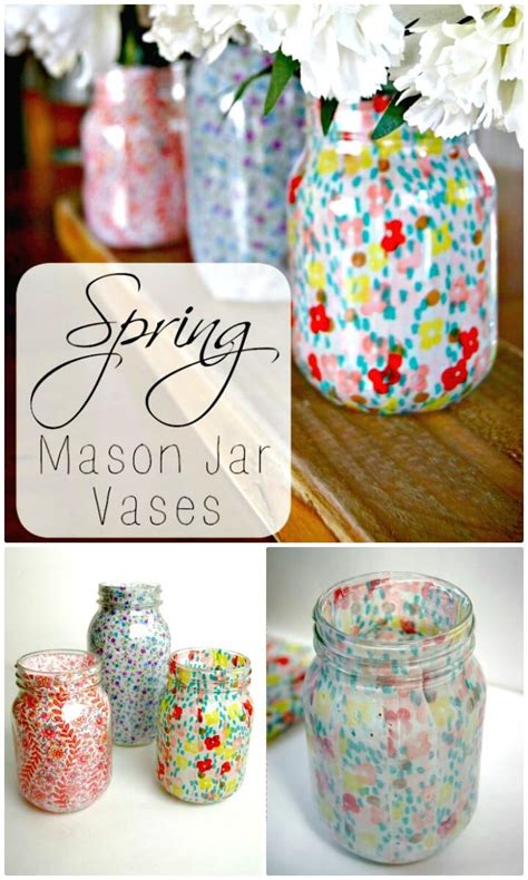 Mason Jar Crafts Spring