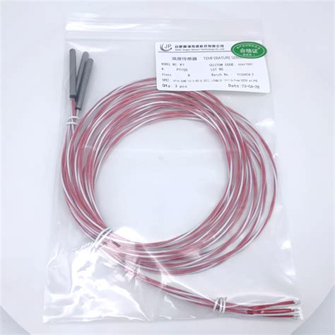 PT100 Class B Temperature Sensor For Solar Heating System