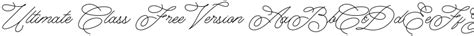 Ultimate Class Font Download Free For Desktop And Webfont
