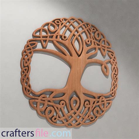 7 CNC Tree Of Life Design File Perfect For Engraving Cutting Projects