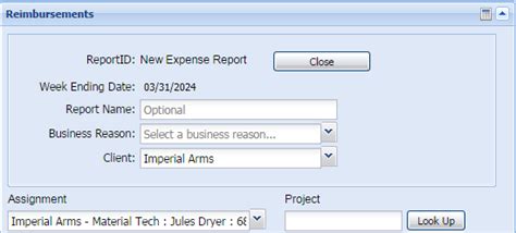 How To Submit An Expense Entry