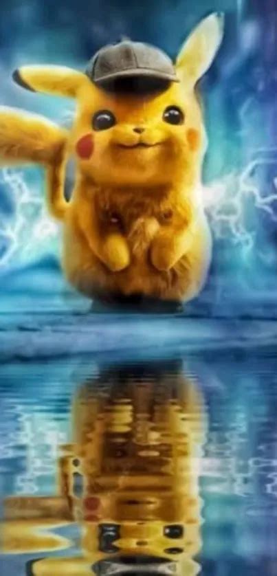 Detective Pikachu Lightning Art Free Download