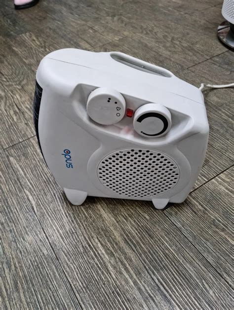 오퍼스 Fh 903 온풍기 히터 난로 미니온풍기 미니팬히터 발난로 신정동 생활가전 당근 중고거래