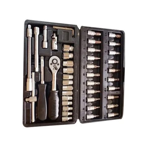 Deep Socket Set Stainless Steel 15 Mm X 450 Mm Sleek Silver With