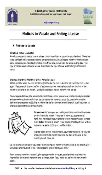 Eviction Notice Sample Template Pdfsimpli