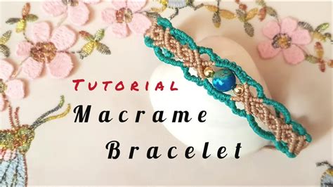How To Make Macrame Bracelet With Beads Step By Step Tutorial