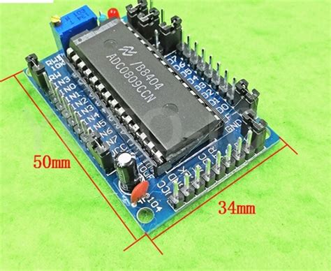 Adc0809 8 Bit µp Compatible Analog To Digital Converter With 8
