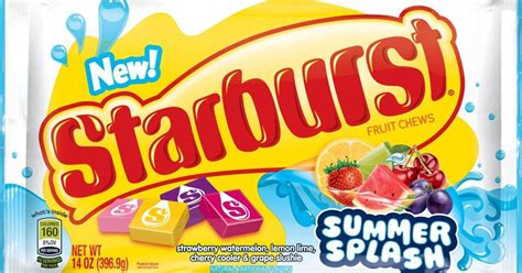 Starburst Summer Splash Fruit Chews 14oz Zaloot