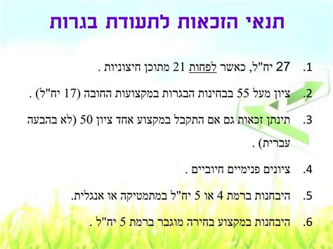 Ppt הדרך אל תעודת הבגרות שלי Powerpoint Presentation Id3753752