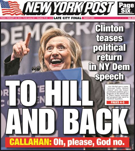 Hillary Clinton Formally Endorses Kathy Hochul At Convention