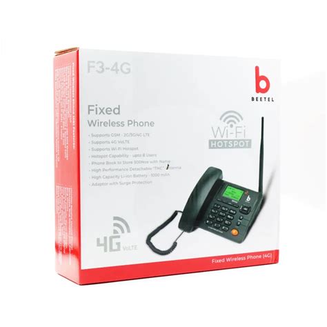 Beetel F3 4g Wireless Telephone Set Black Golchhacomputercom