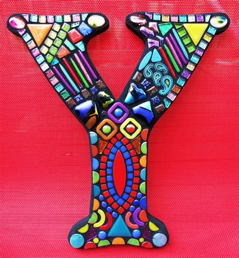 Mosaic Letter Art Initial T For New Home Decorative Etsy Artofit