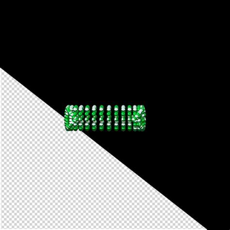 Premium Psd Symbol Of Small Silver And Green Spheres