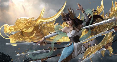 《英雄联盟》玉剑传说刀妹cosplay