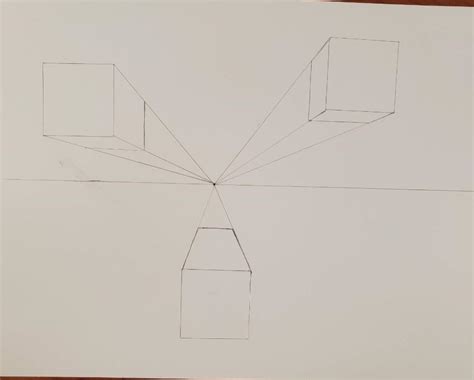 Cool One Point Perspective Drawings