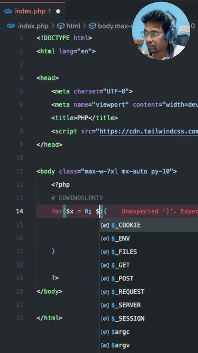 Ep7 For Loop In Php Coding Javascript Backenddeveloper Php