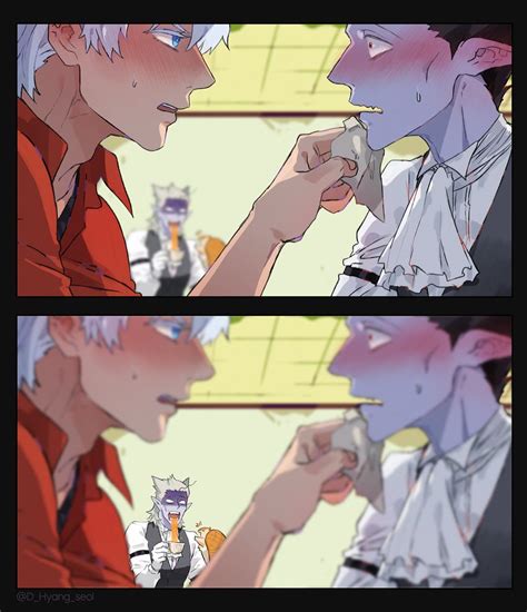 Draluc Ronaldo John And Draus Kyuuketsuki Sugu Shinu Drawn By Leeis Cool Danbooru