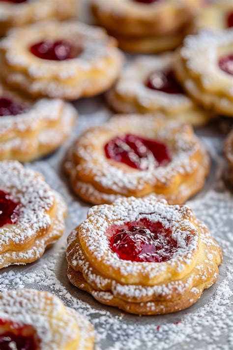 Raspberry Kolaczki Cookies A Sweet Twist On A Classic Mary Berry Recipes