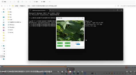 068基于cnn卷积神经网络的大豆叶片形态检测pyqt版本 大豆叶片病害检测界面 csdn博客