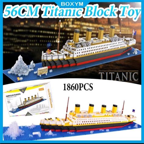 Jual Kapal Titanic Bricks Blocks Diy Asembling Tipe C 1878pcs