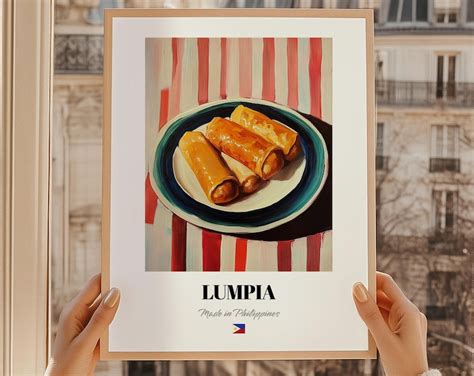 Lumpia Filipino Spring Roll Filipino Cuisine Filipino Café Décor
