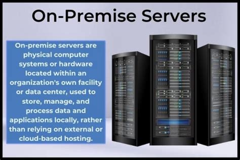 What Is The Difference Between An On Premise Server V S Physical Server On Premise Server And
