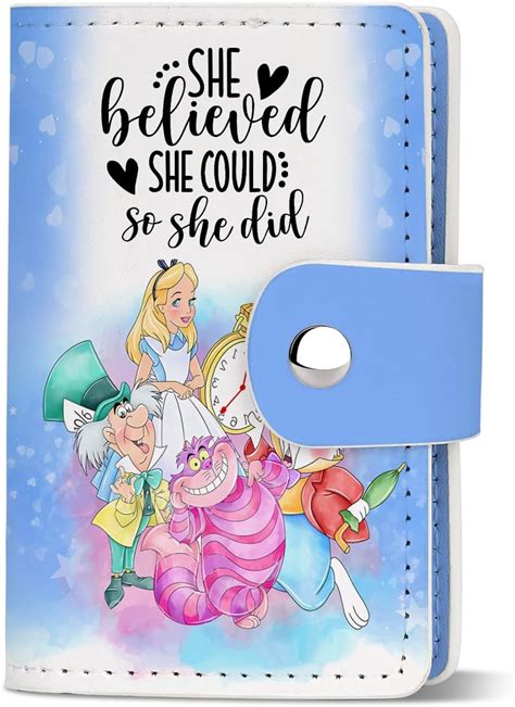 Kbvwhw Cartoon Lover T Movie Fans Card Holder Princess