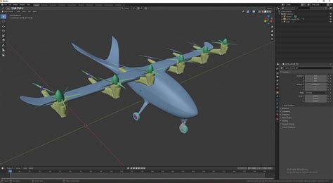 Evtol Aircraft 3d Model Turbosquid 2017308