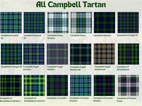 Campbell Tartan Clothing And Accessories Scottish Style Page 11