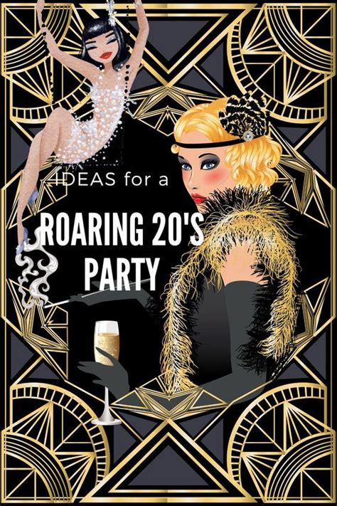 Roaring Twenties 1920s Party Invitations And Party Printables Artofit