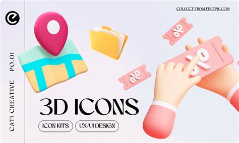 Icon 3d Set Figma