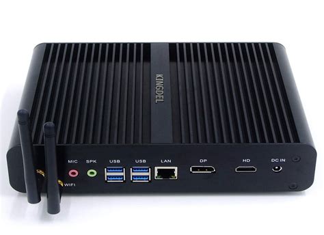 KINGDEL NC Fanless Mini PC Powerful Nettop Computer Core I U Th Gen Cores CPU