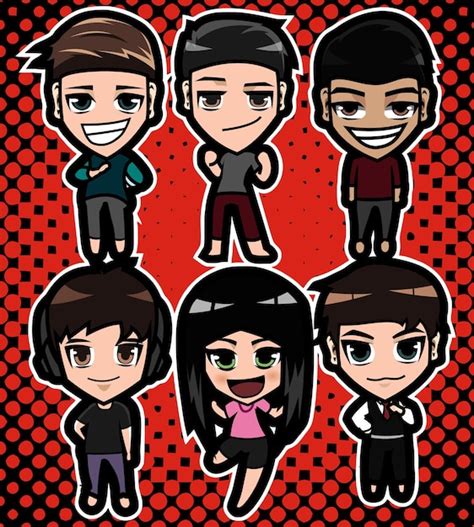 Premium Vector Character Chibi With Cute Face