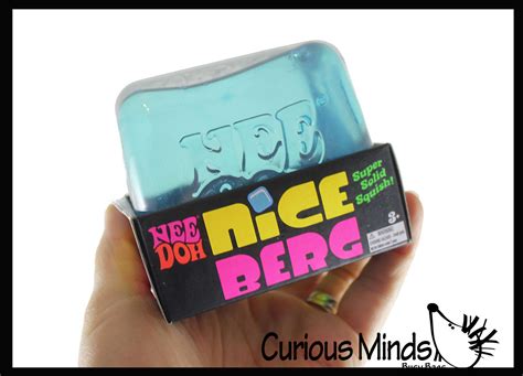 Needoh Nice Cube Ice Sugar Ball Thick Glue Gel Stretch Ball Ultra Curious Minds Busy Bags