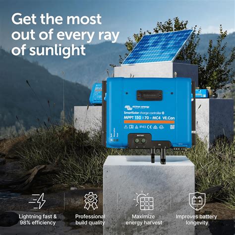Buy Victron Smartsolar Mppt 15070 Mc4 Vecan Charge Controller