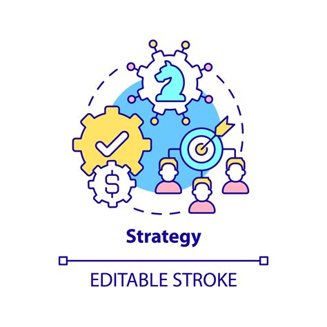 Strategy Concept Icon Pillar Of Innovation Management Abstract Idea